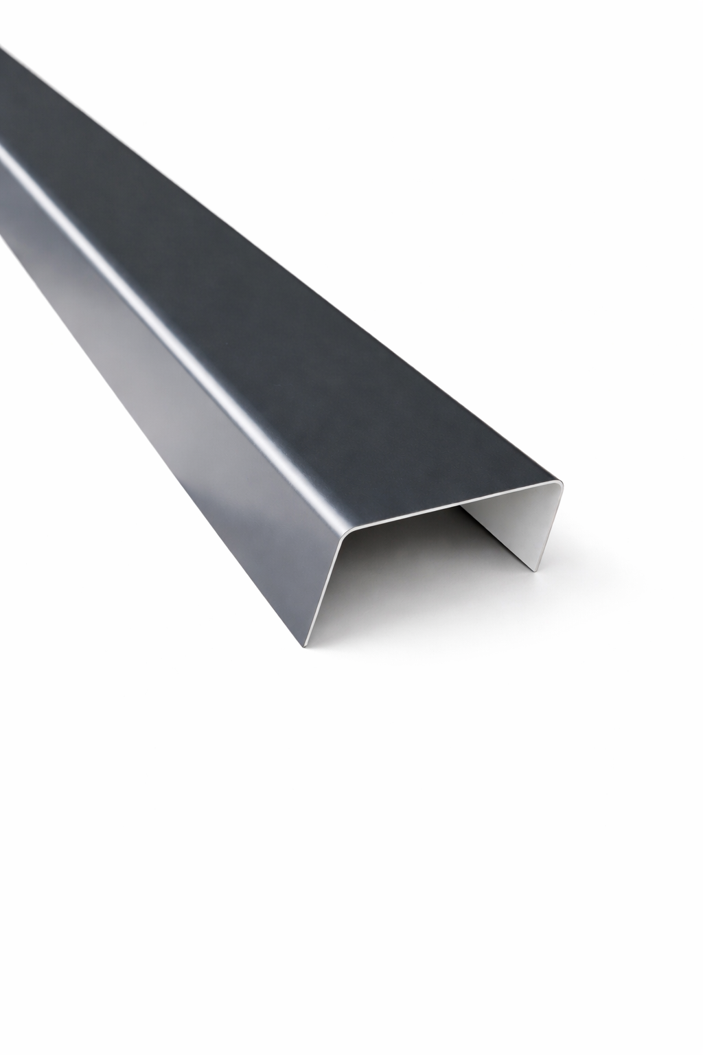 Alu U-Profil Anthrazit RAL 7016 nach Maß – 1,5 mm