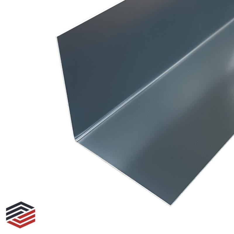 Aluleiste Anthrazit L-Profil RAl 7016.